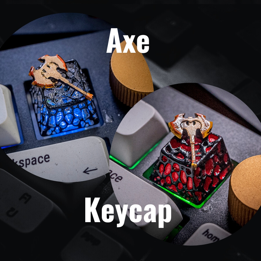 ส่งฟรี Artisan keycap AXE BATTER | Shopee Thailand