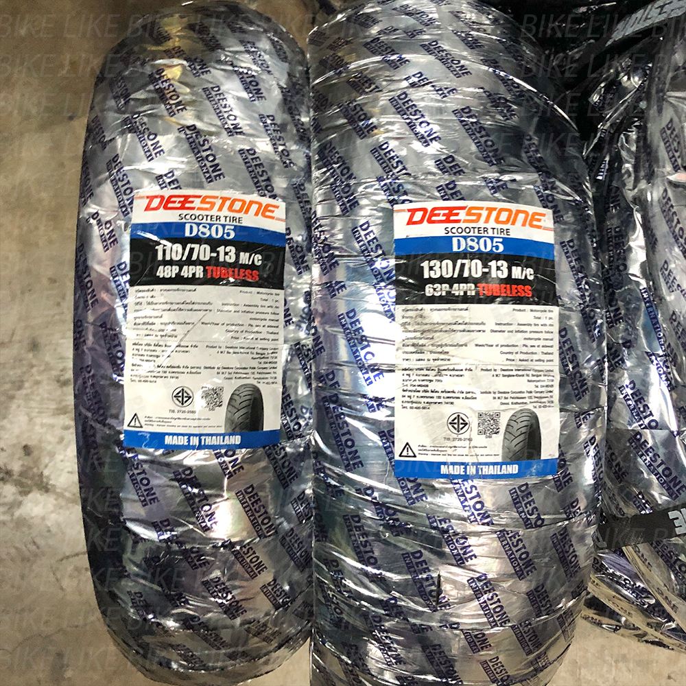 ยาง Deestone D805 ขอบ 12 13 14 17 ดีสโตน ยางรถมอเตอไซค์ สำหรับ NMAX Zoomer x Scoopy i Grand ...
