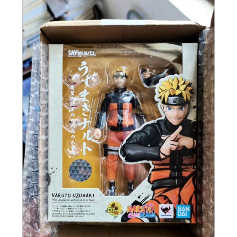 Bandai SHFiguarts SHF NARUTO Series ~ Uzumaki Naruto [ Genuine ...