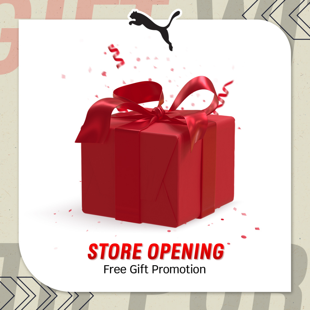 [FREE GIFT] PUMA ถุงเท้า สุ่มคละสี/ลาย คละขนาด จำนวน 1 คู่ (ไม่ใช่ ...
