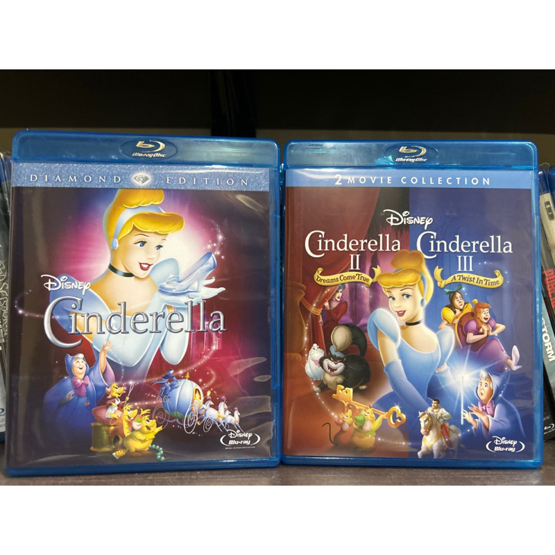 Cinderella Collection ครบ 3 ภาค แผ่นแท้ จาก Disney เสียงไทย บรรยายไทย ...