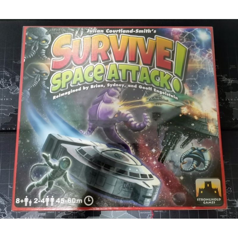 [BoardGame ของแท้] Survive : Space Attack พร้อมตัวเสริม 5-6 Players มือ2 | Shopee Thailand