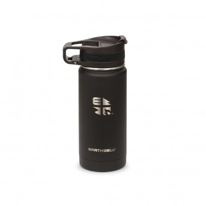 16OZ EARTHWELL VACUUM BOTTLE VOLCANIC BLACK - ROASTER LOOP CAP | Shopee ...