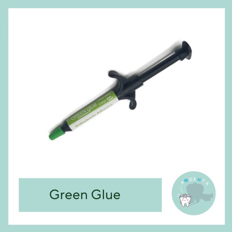 Green Glue Orthodontic Adhesive Two Way color | Shopee Thailand