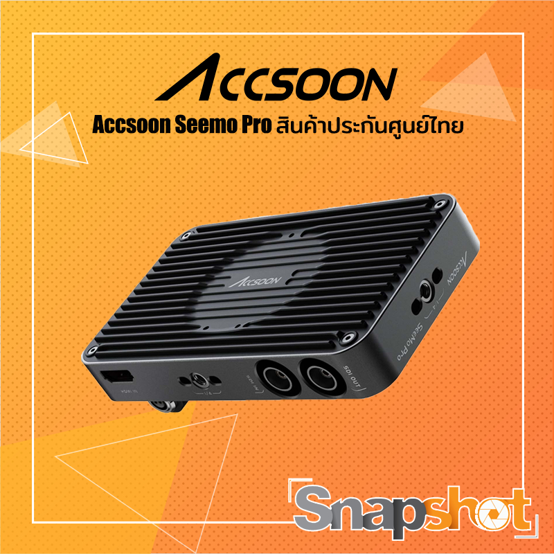 Accsoon Seemo Pro SDI and HDMI to USB C Video Capture ประกันศูนย์ ...