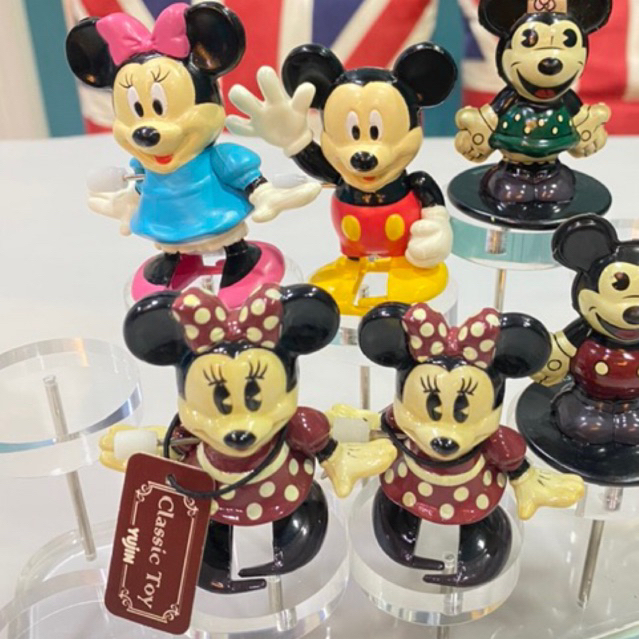 โมเดลไขลาน Disney Yujin Mickey Minnie | Shopee Thailand