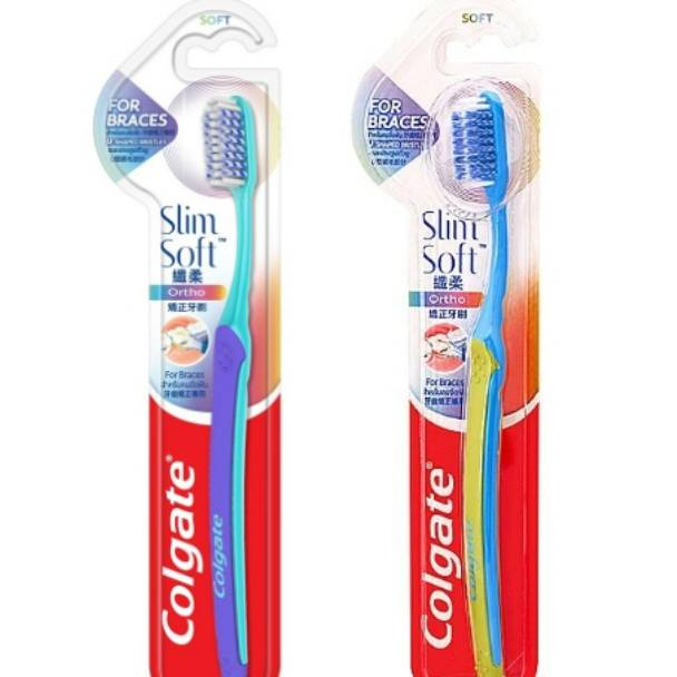 แปรงสีฟัน Colgate Slim Soft Ortho สำหรับคนจัดฟัน MFG 25/04/2022 ...