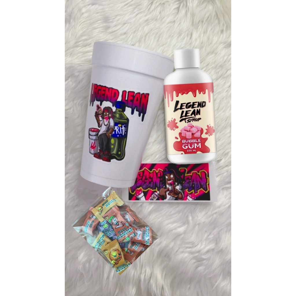 Legend Lean syrup รสองุ่นแท้ 💯% อร่อยหอมหวาน (แถมสติ๊กเกอร์ทุกขวด ...