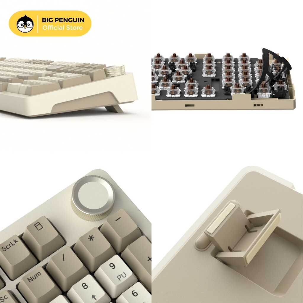 [โค้ดคุ้มลด 20%] JamesDonkey RS2 Hotswap Mechanical Keyboard คีย์บอร์ด ...