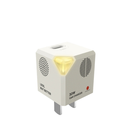 หัวชาร์จ TEGIC Special Geek 30W Charger Ai Faner Co-branded PD Fast Charger Mini Portable High ...