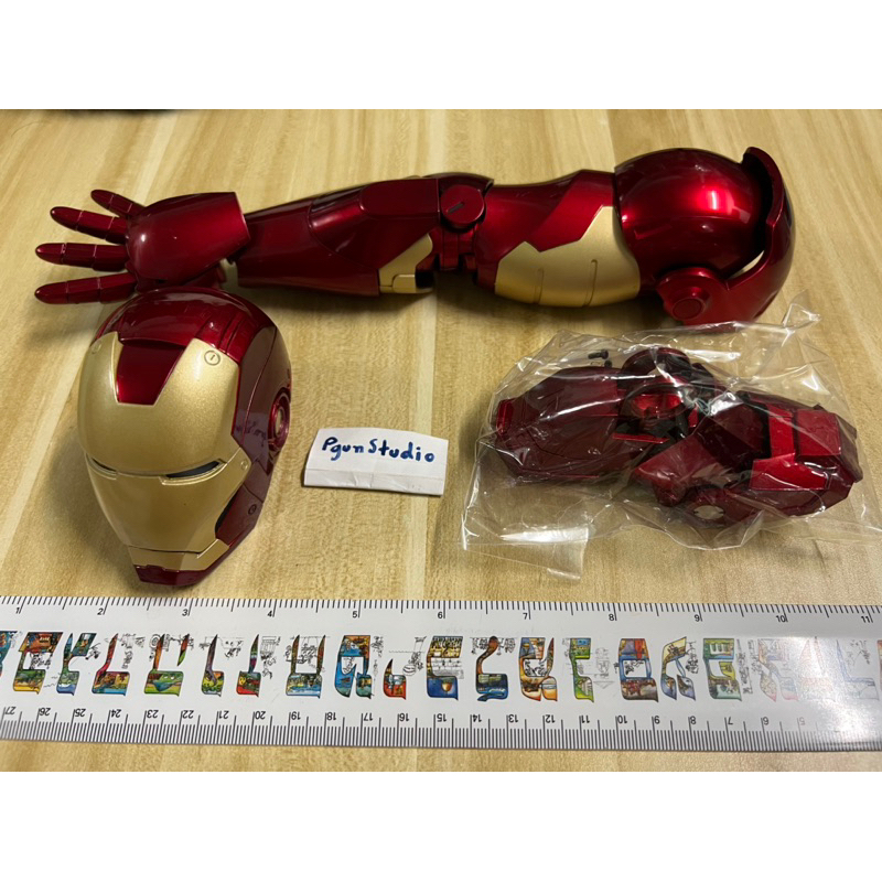 (ของแท้ : พร้อมส่ง) Iron Man build up model from Marvel / DaAgostini ...