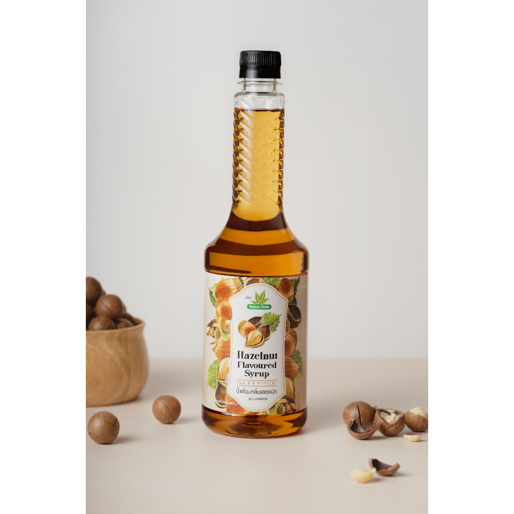 Nature Taste Hazelnut Syrup น้ำเชื่อมไซรัป กลิ่นฮาเซลนัท ตราเนเจอร์เทส ...