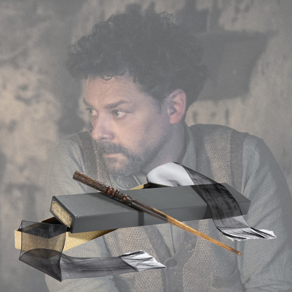 Noble-Fantastic Beasts Aberforth Dumbledore’s Wand with Ollivander Box ...