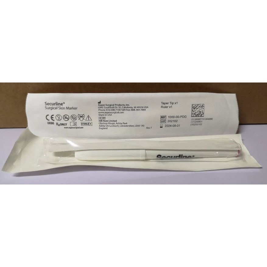Surgical Skin Marker - Securline (1 มม.) ปากการะบุตำแหน่งก่อนผ่าตัด ...