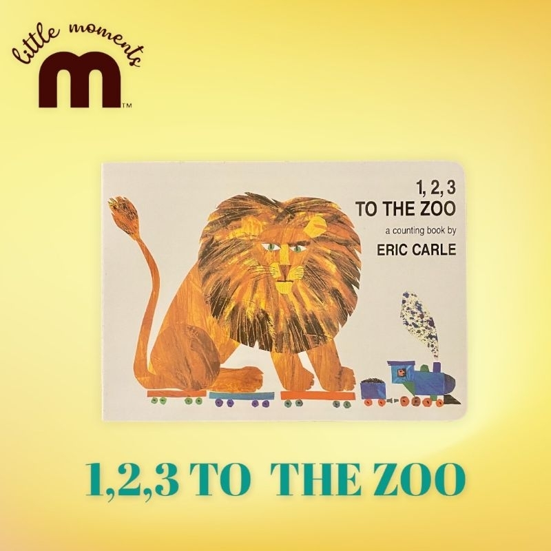 1, 2, 3 To The Zoo, a counting Book by Eric Carle | Shopee Thailand