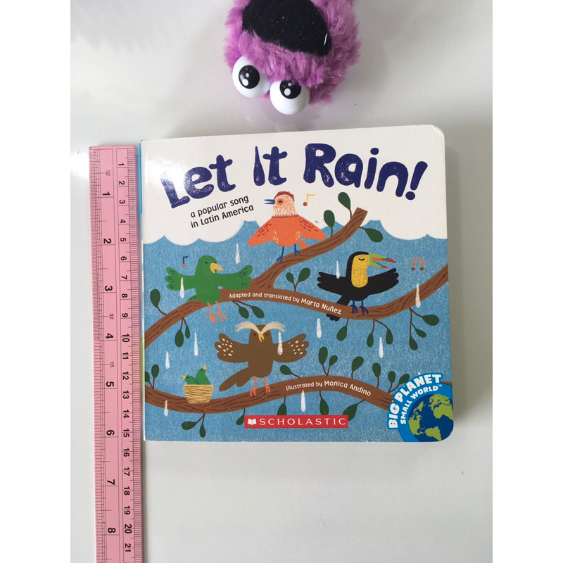 Let it rain หนังสือภาษาอังกฤษมือสอง(มือสอง) Boardbook | Shopee Thailand