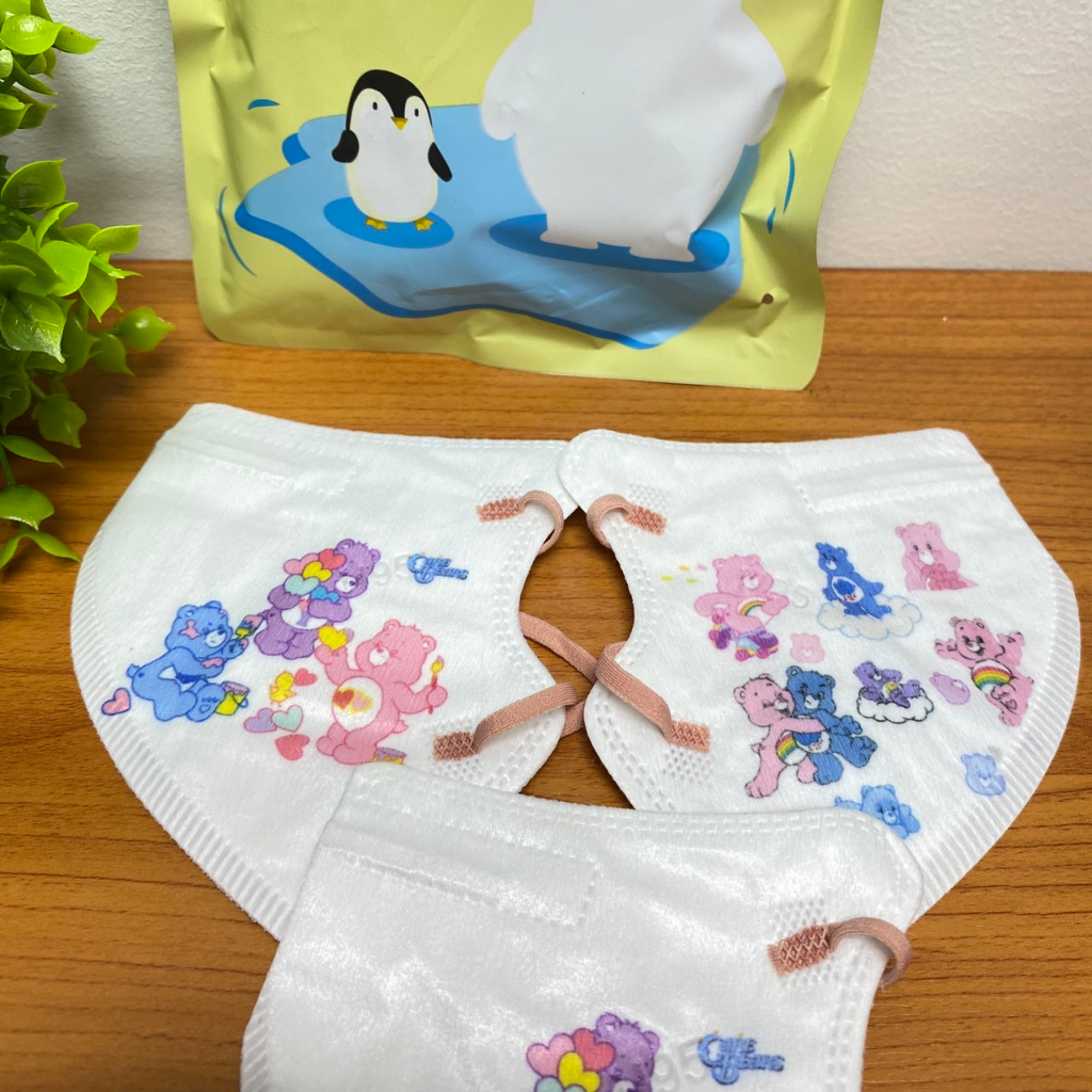 เด็ก KN95 หน้ากากเด็ก5ชั้น 3D MASK (แพค10ชิ้น) ป้องกันเชื้อโรค ฝุ่นPM2 ...