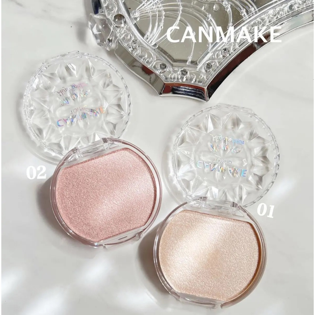 พร้อมส่ง แคนเมค ไฮไลท์ตลับกลม ไฮไลท์เนื้อเจลลี่Canmake Munyutto Highlighter (3.8 g) | Shopee ...