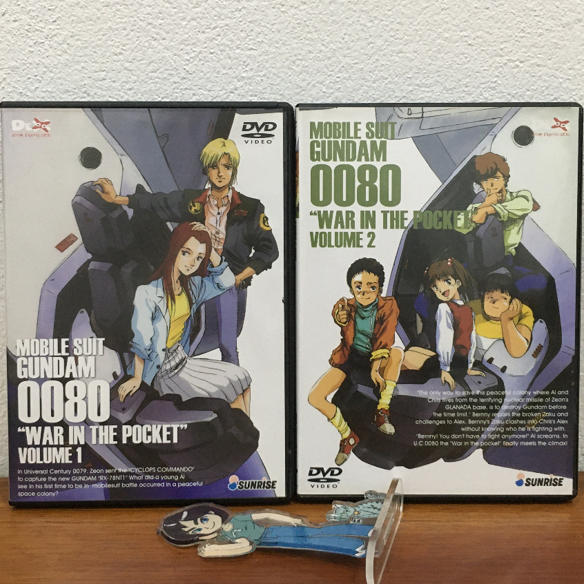 (มือสอง) DVD Mobile Suit Gundam 0080 "War In The Pocket" ภาค 1-2 (จบ) ลิขสิทธิ์แท้ | Shopee Thailand