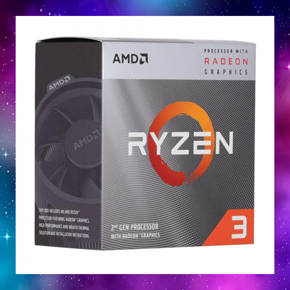 CPU (ซีพียู) AM4 AMD RYZEN 3 3200G 3.6 GHz with Radeon Vega Graphics ...