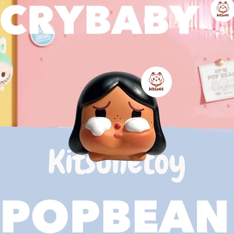 [แถมที่ติด(ติดเอง)] Popbean Crybaby all Series Pop bean | Popmart Cry ...