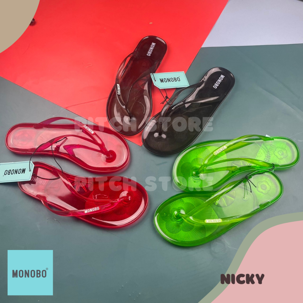 Monobo รองเท้าแตะแบบหนีบ รุ่น Jelly | Shopee Thailand