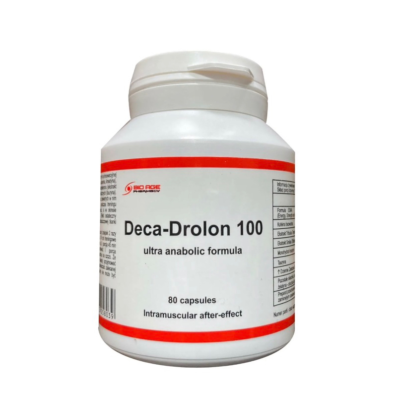 DECA DROLON 100 - 80 caps. - ULTRA ANABOLIC FORMULA, Muscle Growth ...