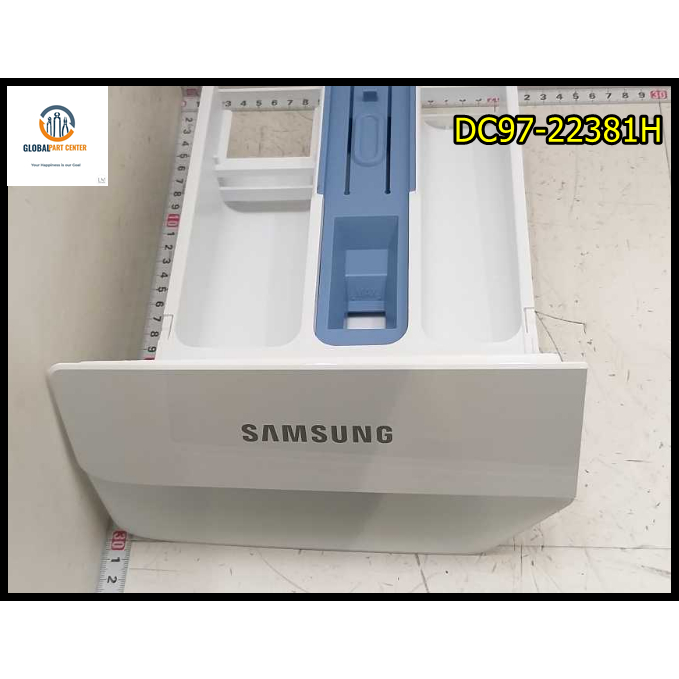 อะไหล่แท้จากโรงงานถาดใส่ผงซักฟอกเครื่องซักผ้าซัมซุง/ DC97-22381H/ASSY ...
