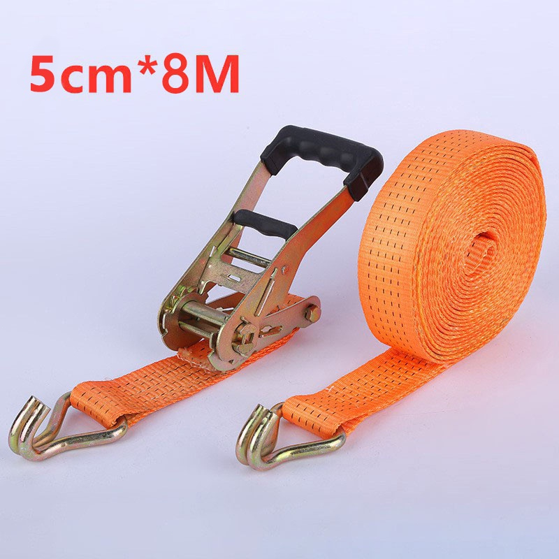 （สปอตกรุงเทพ）4/6/8/10 เมตร สายรัด สายรัดรถบรรทุก รัดของ สายรัดของ ขนาด 4cm x ยาว 4/6/8/10 เมตร ...