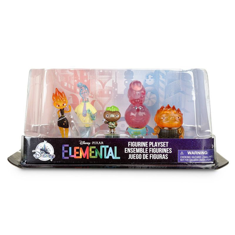 (ของแท้100%) Disney Pixar Elemental Figurine Playset - 5pc | Shopee ...