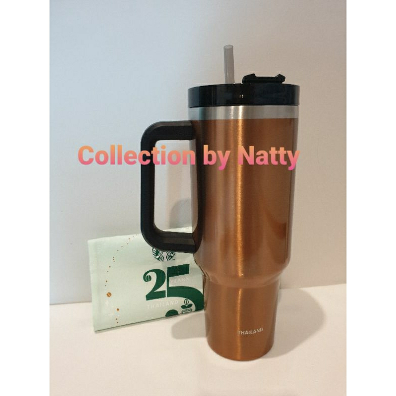 starbucks stanley copper and black cc40oz | Shopee Thailand