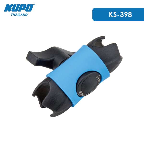 KUPO KS-398 3" Double Socket Arm w/ Knob แขนข้อต่อตัวเมีย 2 ด้าน ใช้ยึดอุปกรณ์อเนกประสงค์ ...