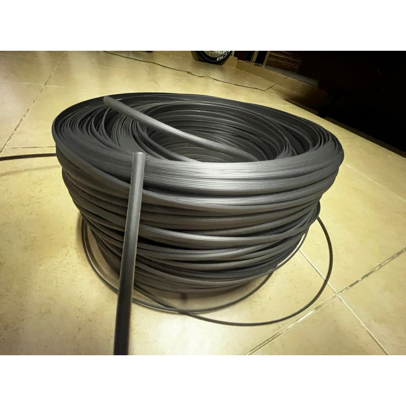 (TA77) เส้นหวายเทียม เส้นแบนนูน หน้าลายเส้น ด้านหลังเรียบ ขนาด 7 มม หนา ...