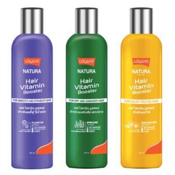 Lolane Natura Hair Vitamin Boosterมีขนาด100และ250มล. | Shopee Thailand