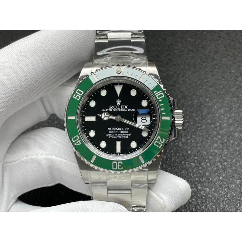 นาฬิกาข้อมือ RO_LEX Submarine Date Starbucks 41mm รหัสQ66/2R (Top Swiss ...