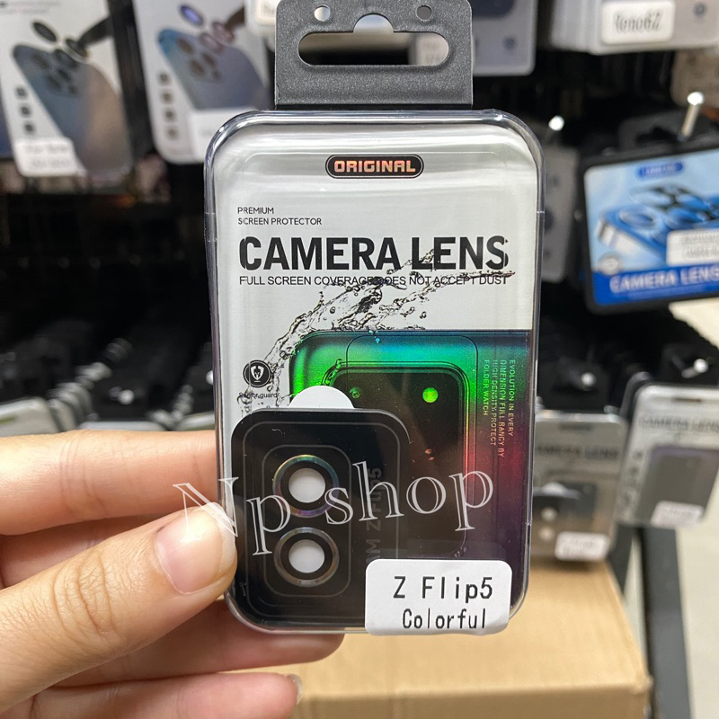 🚚สินค้าพร้อมส่ง ฟิล์มกระจก Lens3D-วงแหวน รุ่น Samsung Z Flip5 (ตรงรุ่น) | Shopee Thailand