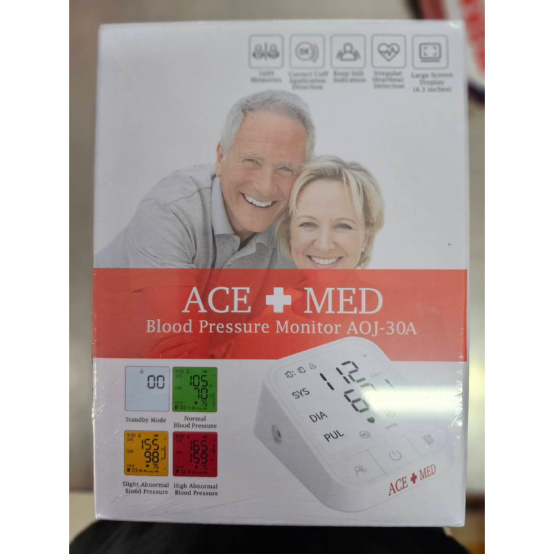 ACE+MEDเครื่องวัดความดันโลหิตAOJ-30A | Shopee Thailand