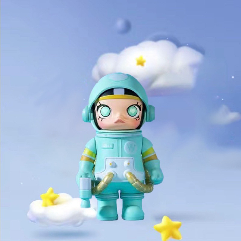 ลิขสิทธิ์แท้ POP MART Mega SPACE MOLLY V2 Series 100% มอลลี่ Glacier กา ...
