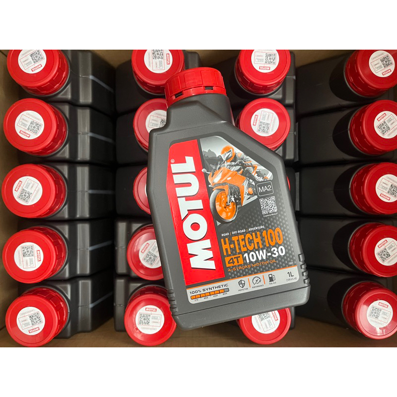 Motul H-Tech 100 4T 10W-30 ขนาด 1 ลิตร | Shopee Thailand