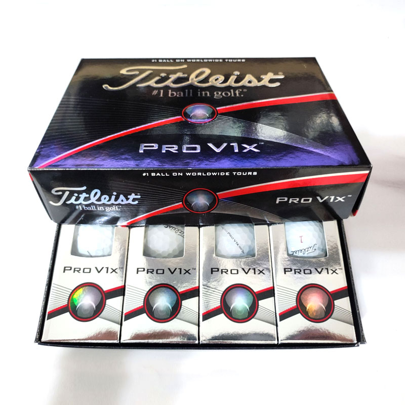 Pro V1x Titleist Pro V1x Golf Balls ลูกกอล์ฟ ไทเทอรีส Pro V1x | Shopee ...