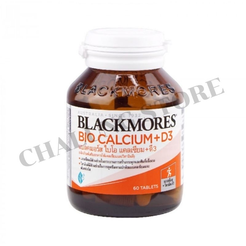 Blackmores Bio Calcium+D3แบลคมอร์ส ไบโอ แคลเซียม+ดี3 (ผลิตภัณฑ์เสริม ...
