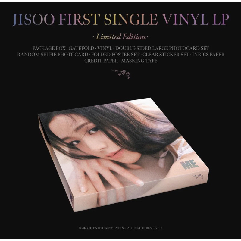 VINYL JISOO FIRST SINGLE[ME] -LIMITED EDITION- | Shopee Thailand
