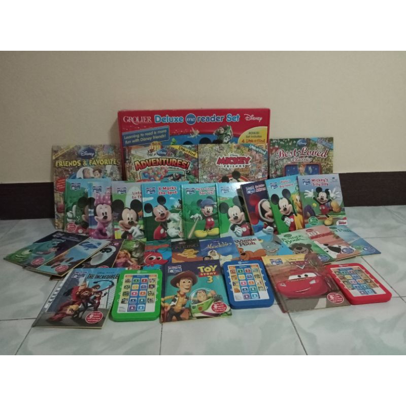 #ลดราคาส่งท้ายปี#.Grolier Duluxe me Reader set Disney. | Shopee Thailand