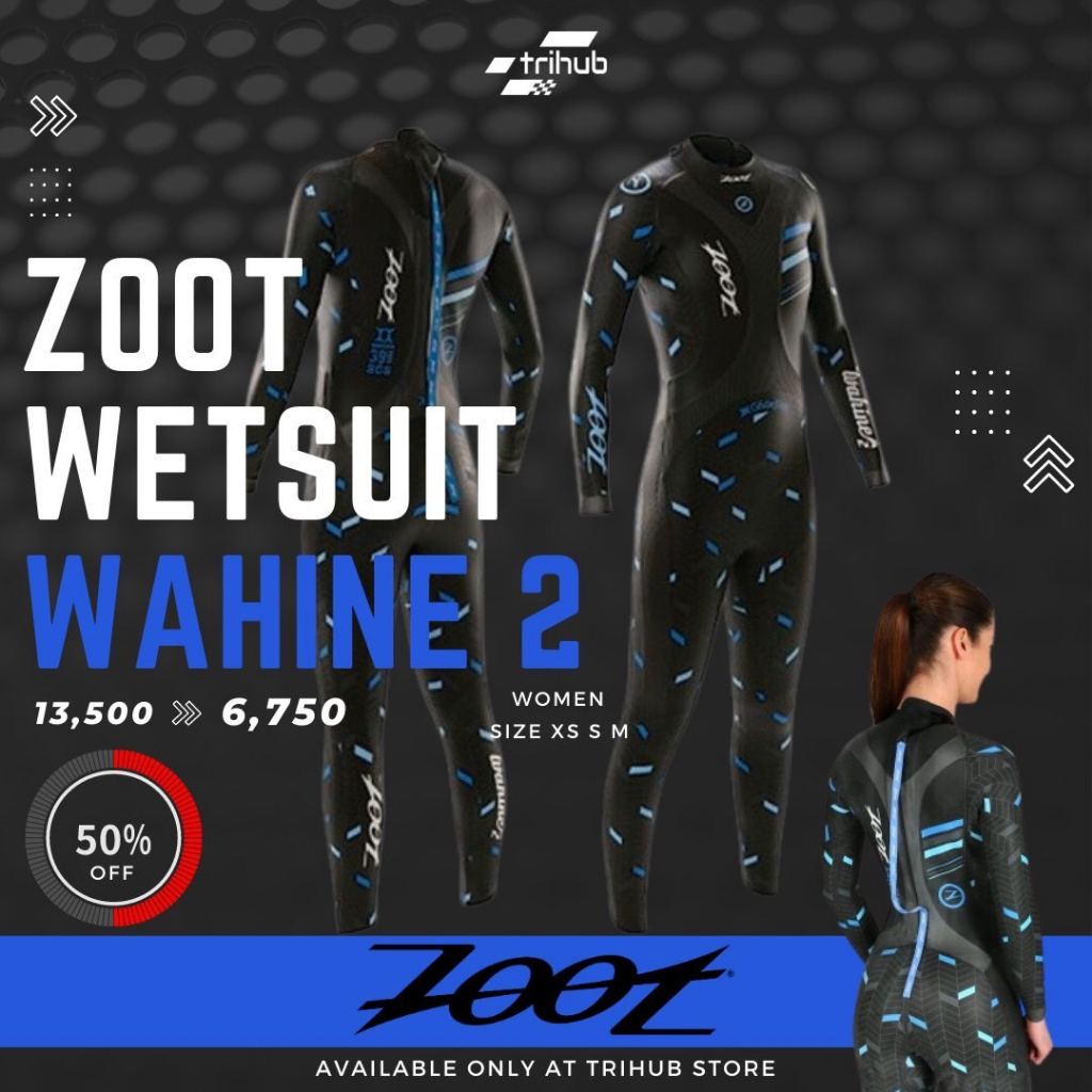 ZOOT WETSUIT WAHINE 2 WOMEN ของแท้ 💯% | Shopee Thailand