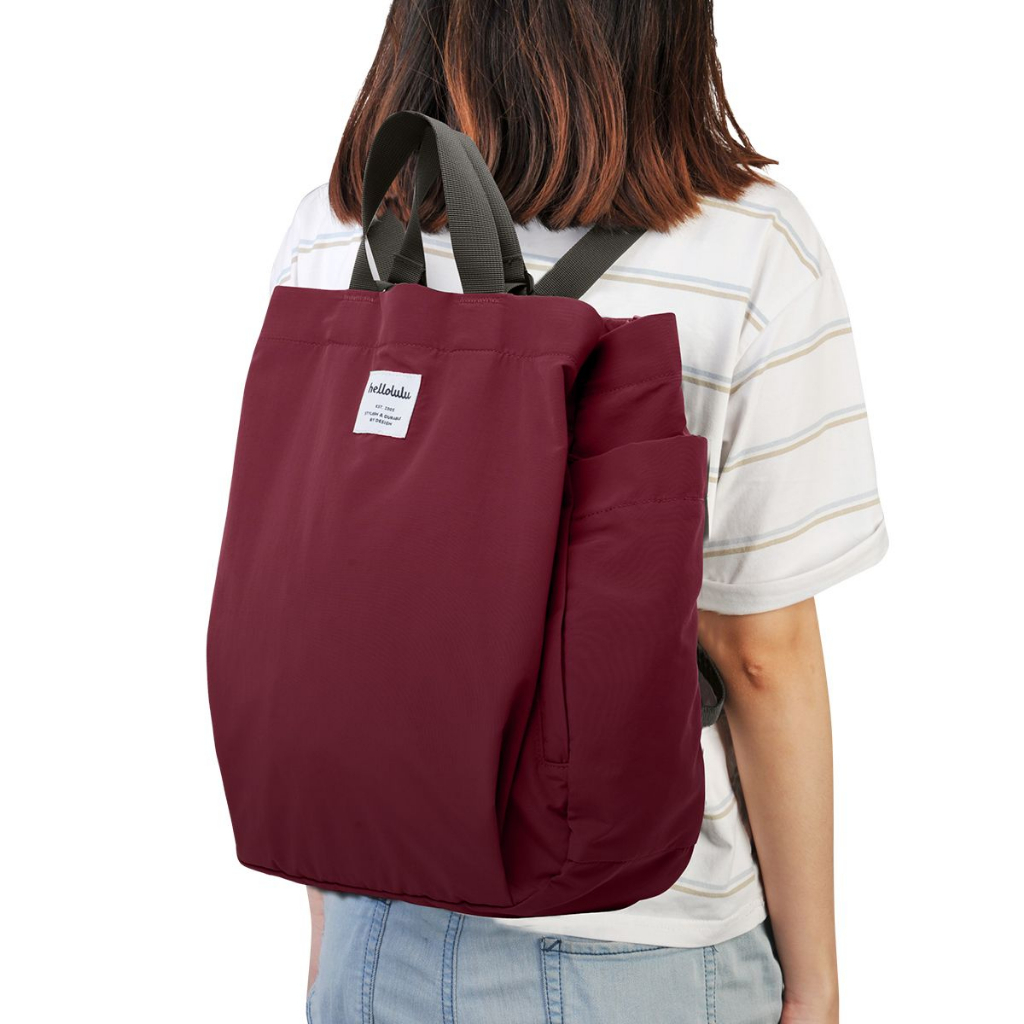 HELLOLULU Phoebe Lady 2-ways Backpack กระเป๋าเป้ สะพายหลัง ผู้หญิง สุภาพสตรี | Shopee Thailand
