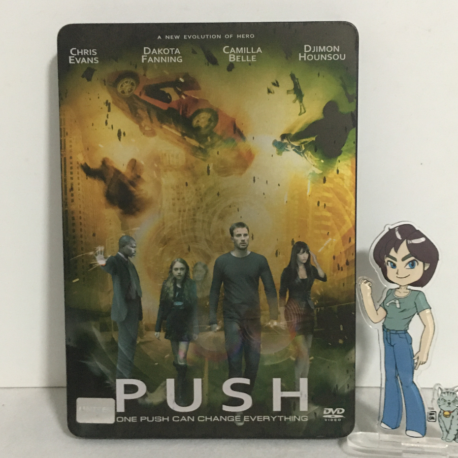 (มือสอง) DVD Steelbook : Push โคตรฅนเหนือมนุษย์ (2009) ลิขสิทธิ์แท้ ...