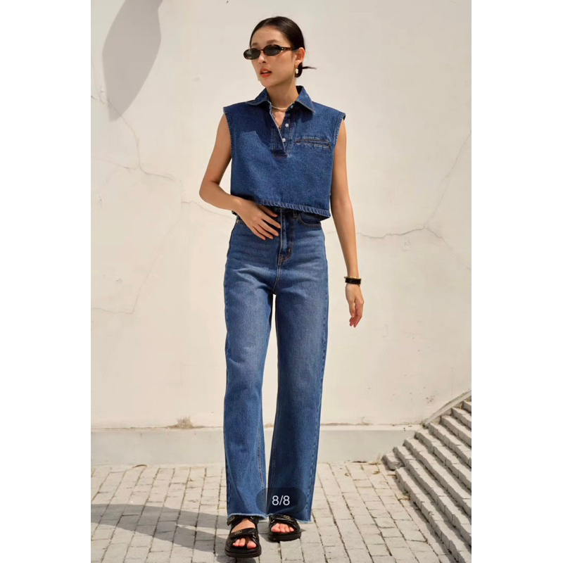 DAILY SQUAD รุ่น Daily Denim (Dark blue) | Shopee Thailand