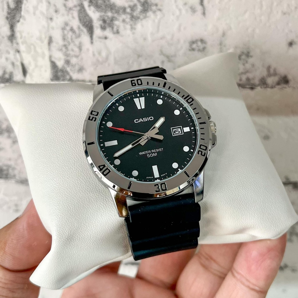 นาฬิกาผู้ชาย Casio รุ่น MTP-VD01-1EV รับประกัน 1 ปี | Shopee Thailand