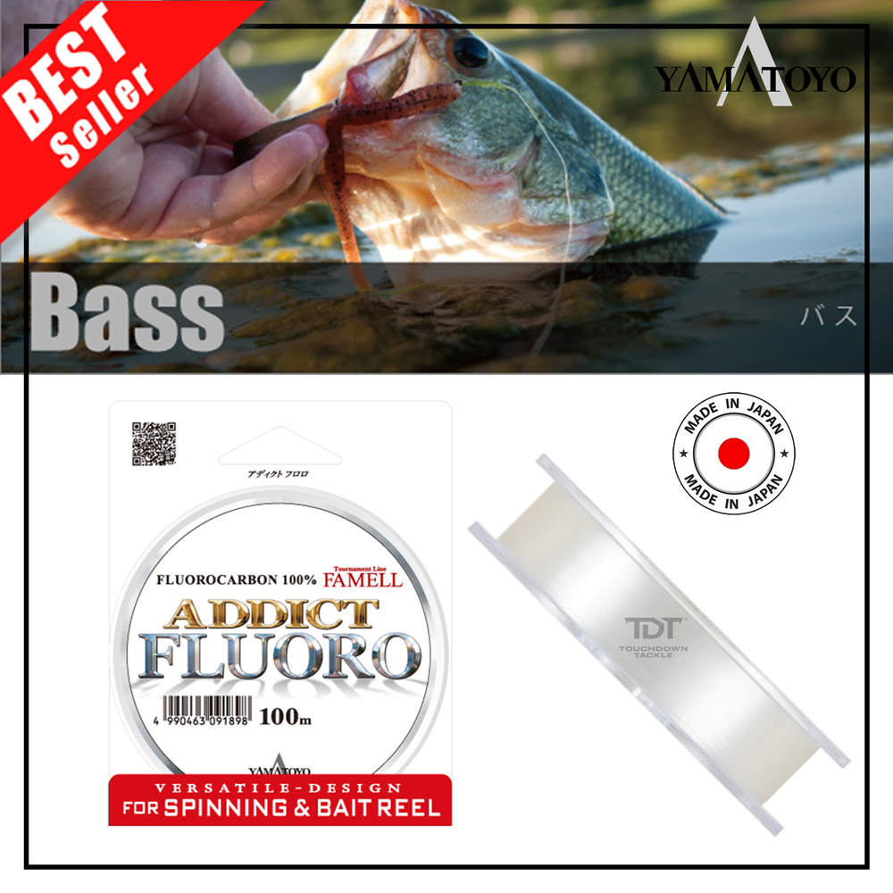 YAMATOYO ADDICT FLUORO สายฟลูโรแคสติ้ง ของแท้ MADE IN JAPAN | Shopee Thailand