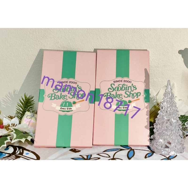TXT Soobin Birthday Merch Photocard Set Soobin's Bake Shop การ์ด โฟโต้ ...